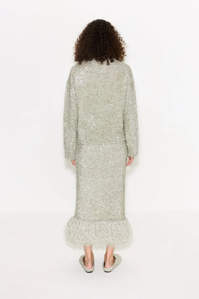 Cher Wool Sweater (Satellite Silver) | The Yo Store | Portland, OR